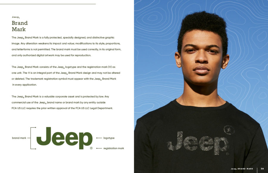 Brand Guidelines for Jeep Global Licensing | StyleWorks Creative