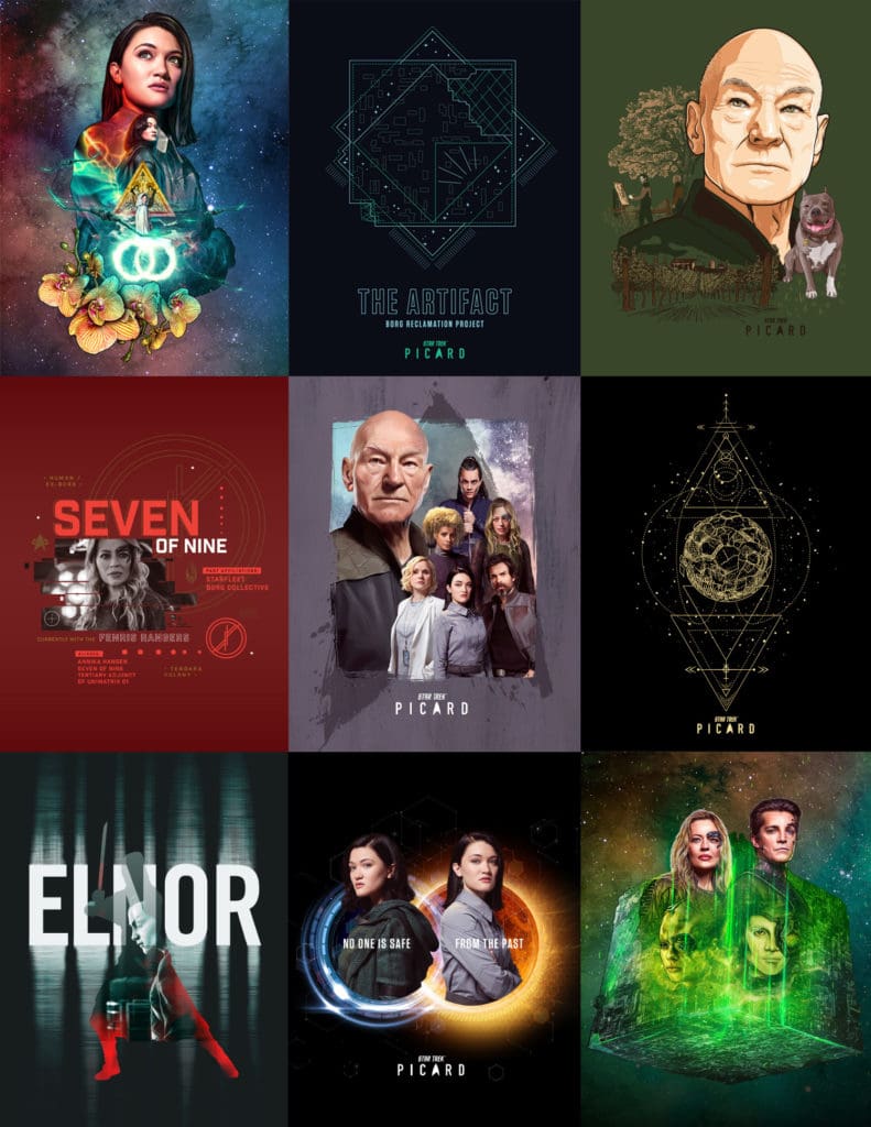 Brand Assets for Star Trek: Picard Licensing | StyleWorks Creative
