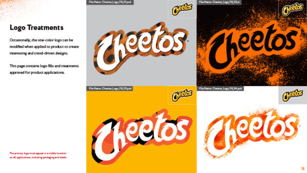 Style Guide for Licensing Cheetos | StyleWorks Creative