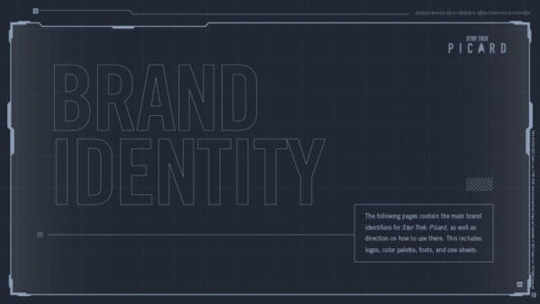 Brand Assets for Star Trek: Picard Licensing | StyleWorks Creative