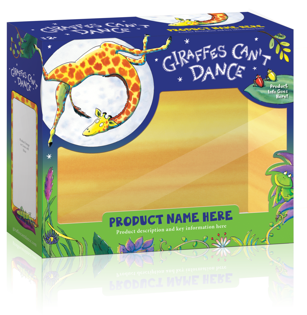 Retail Packaging Design for Giraffes Can't Dance | StyleWorks