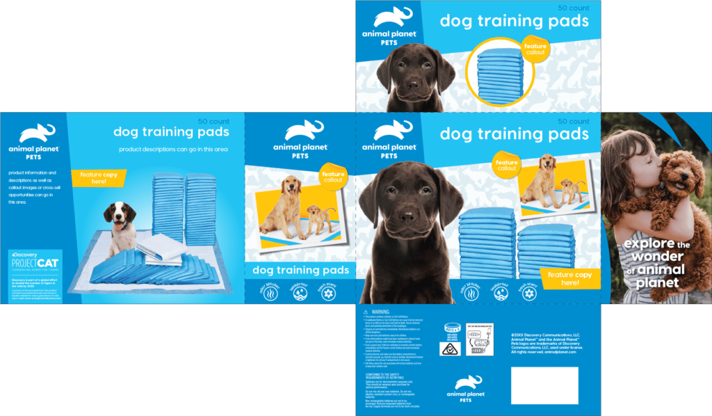 Packaging Design for Animal Planet Pets | StyleWorks Creative